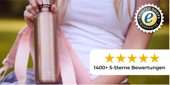Die Edelstahl Flasche für Deinen Wassersprudler | MATE OF STEEL